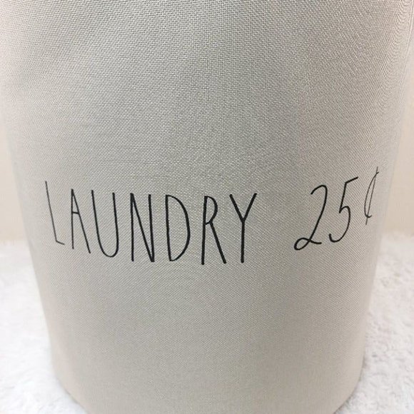 Rae Dunn | Bath | Rae Dunn Laundry 25 Hamper Dirty Clothes Basket With ...